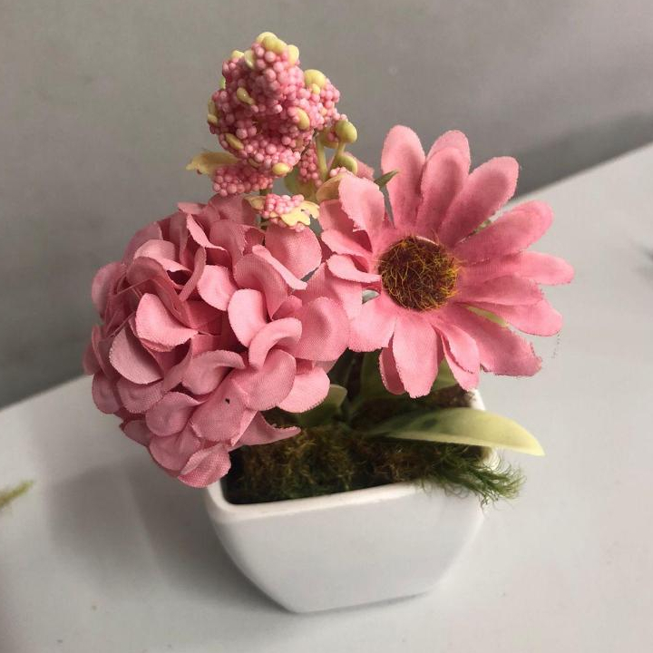 Mini Arranjo Flor Enfeite Decorativo Modelos Variados – Ying Decorações