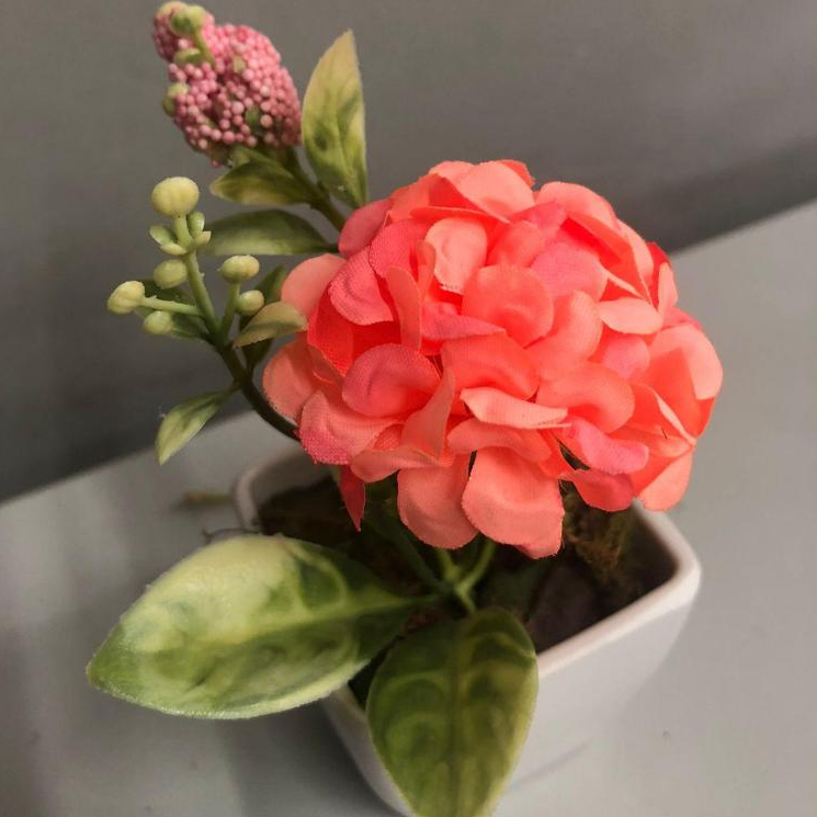 Mini Arranjo Flor Enfeite Decorativo Modelos Variados – Ying Decorações